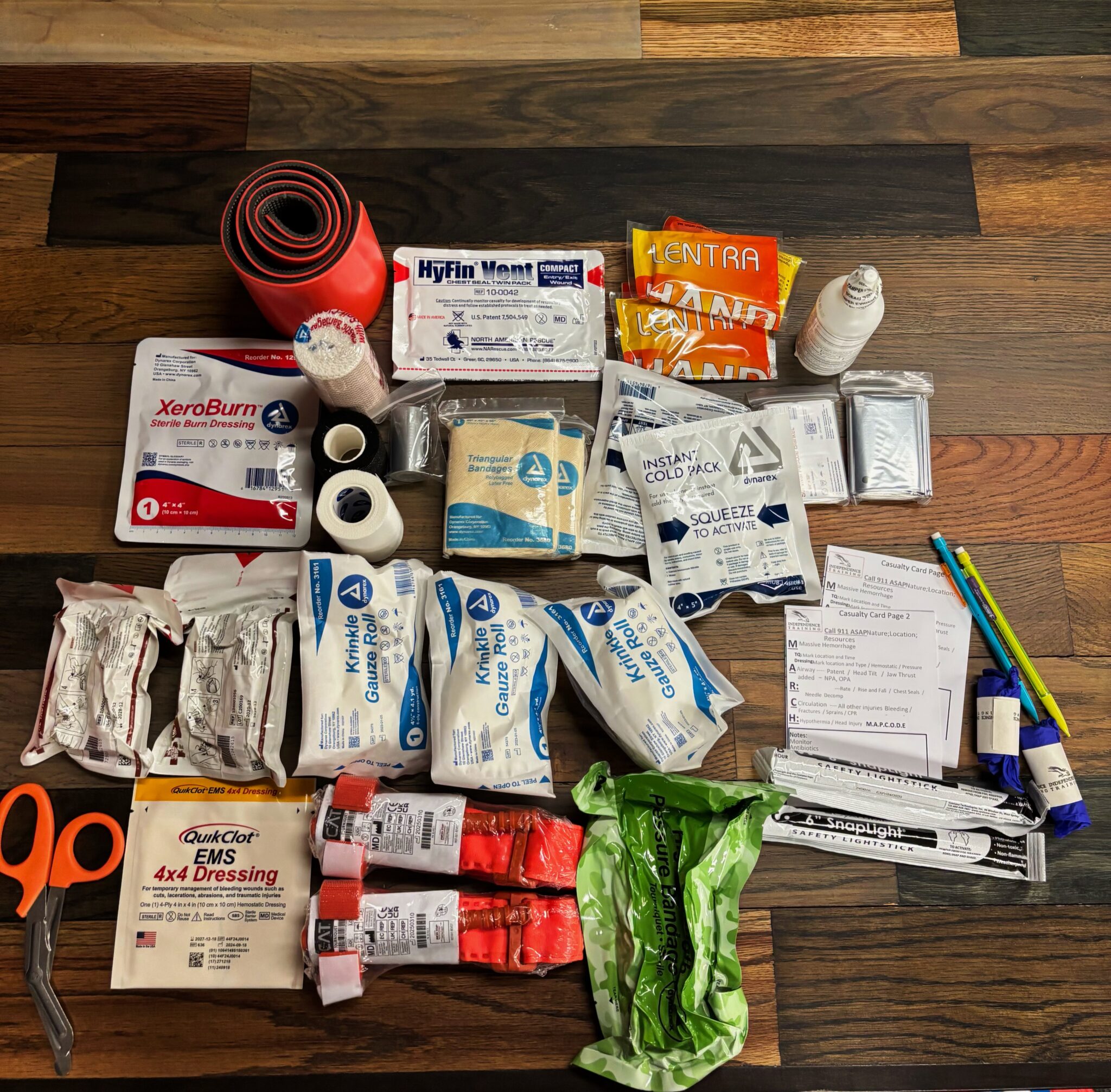 MFAK (Multiple injury First-Aid Kit) – Independence Training